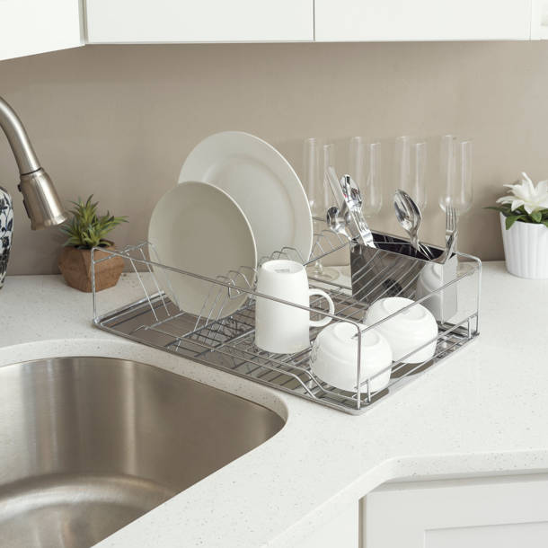Kohler Kennon Small Stainless Steel Sink Rack & Reviews | Wayfair