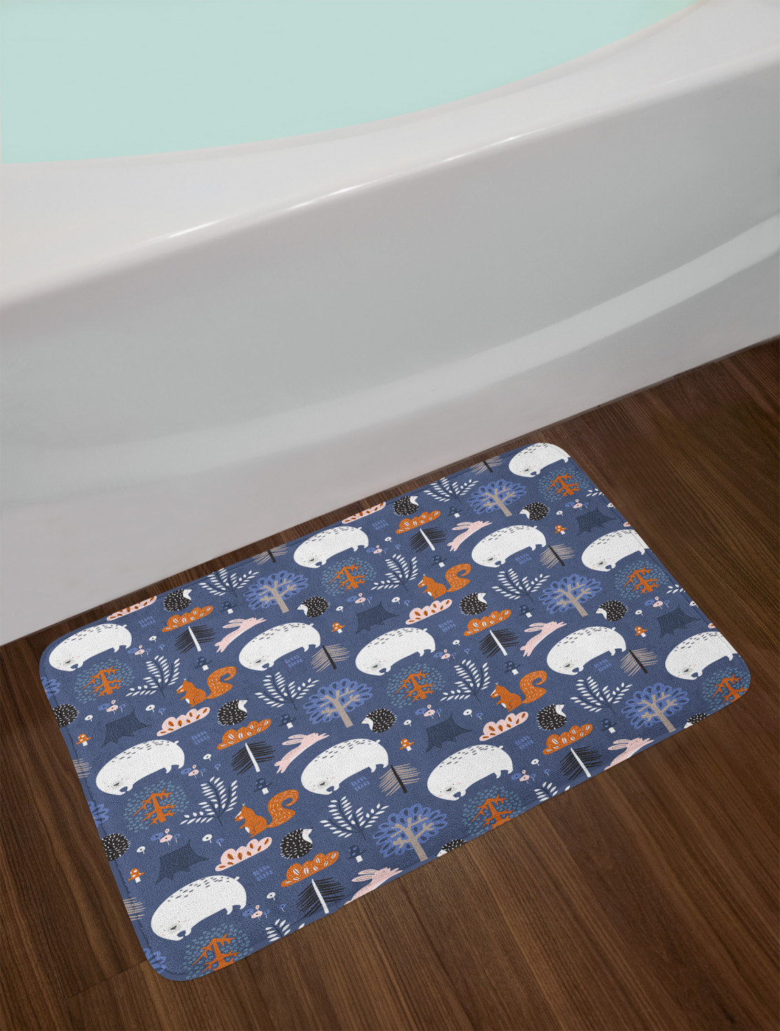 East Urban Home Polar Bear Squirrel Hedgehog Trees Rabbits Herbs ...