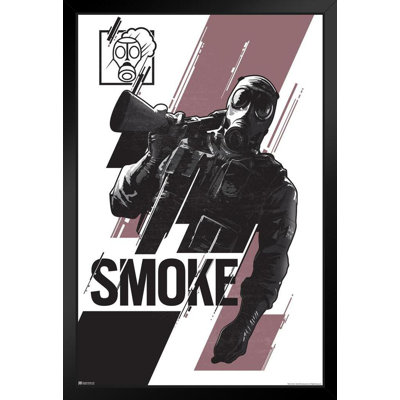 Poster Foundry Rainbow Six Siege Merchandise Smoke Character Video Game ...