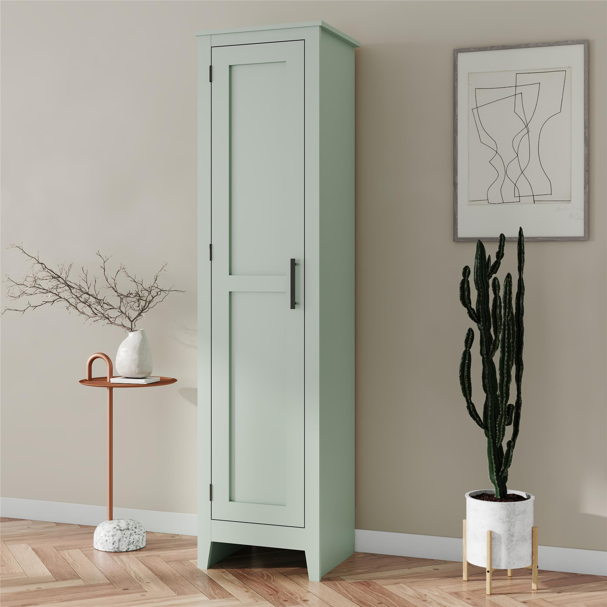 Lark Manor™ Imiyah Single Door Storage Cabinet & Reviews | Wayfair