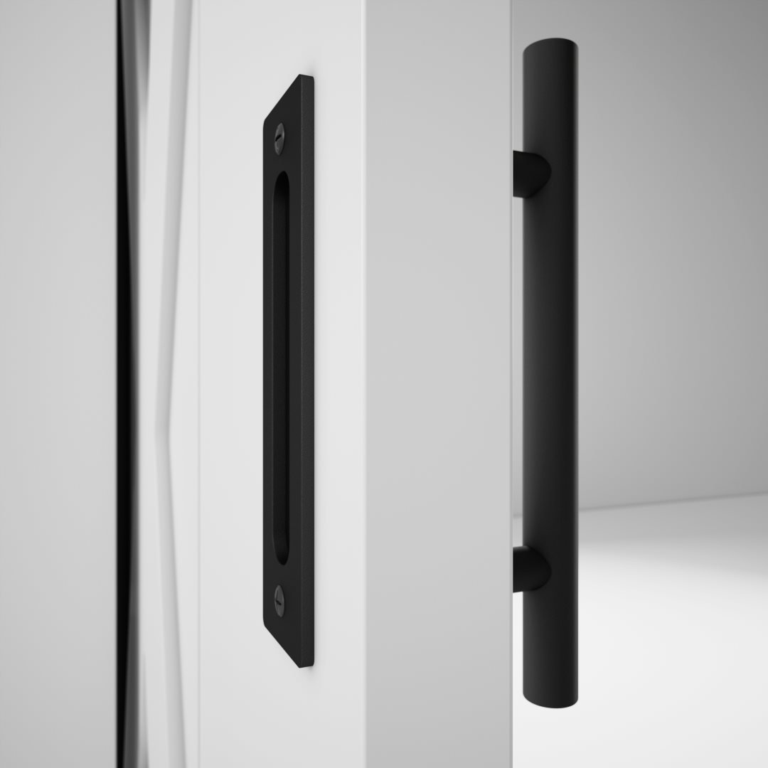 Urban Woodcraft 19th Street Barn Door 2 Sided Handle | Wayfair