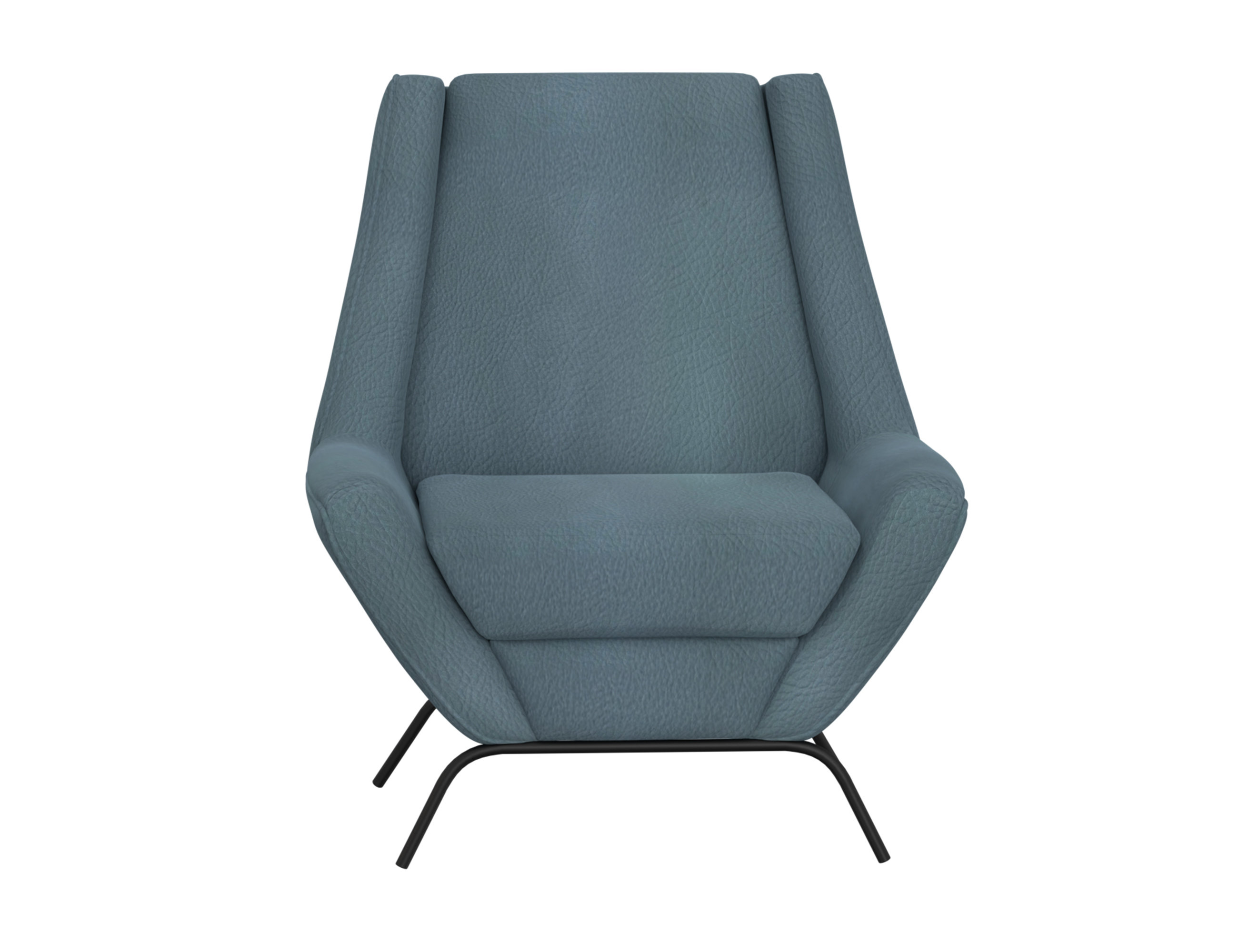 Corrigan Studio® Wooden Frame & Metal Base, Armchair | Wayfair