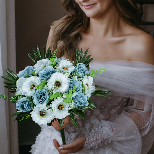 Astoria Grand Artificial Cemetery Flowers, Spring Memorial Bouquet With ...