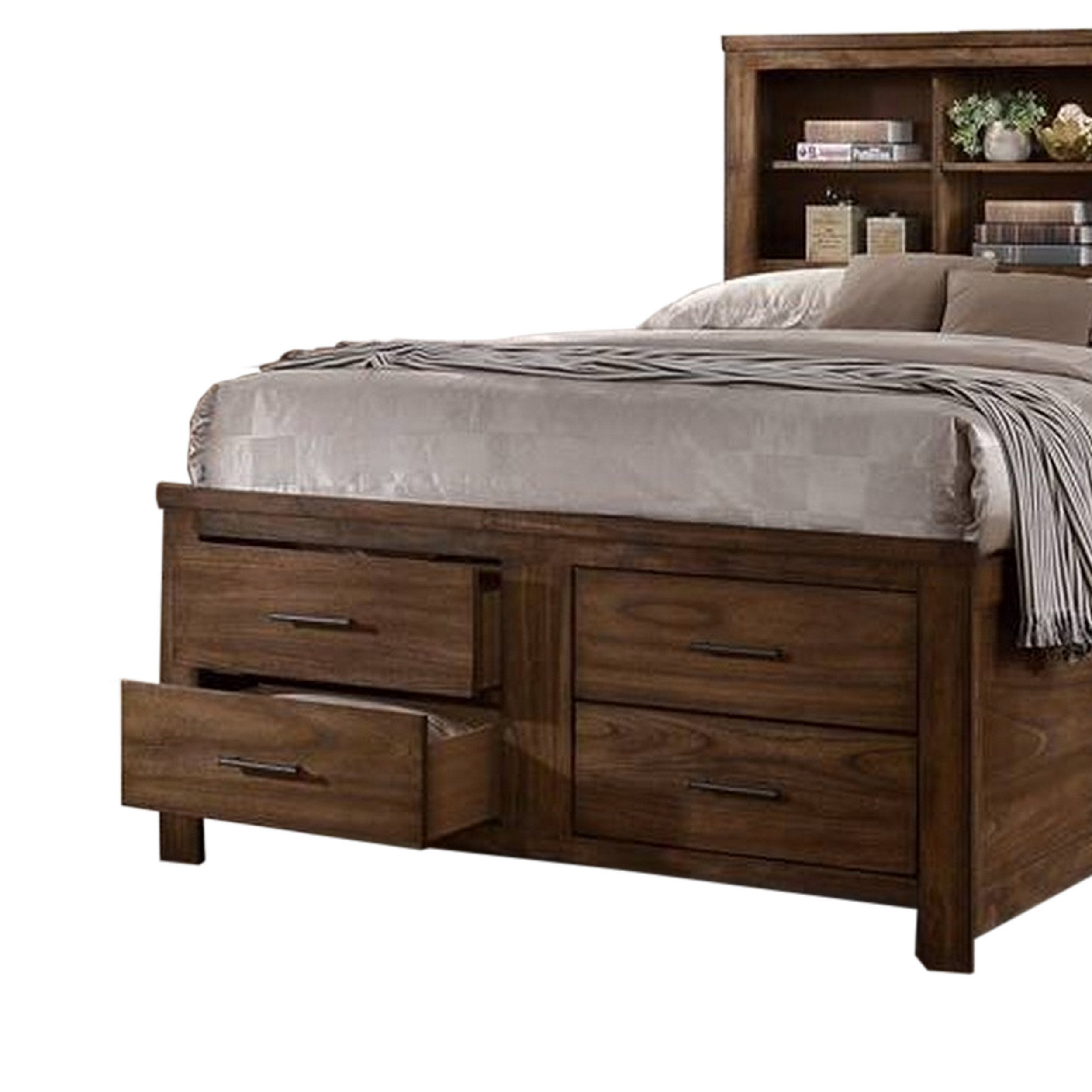 Loon Peak Rhydian Solid Wood Bed | Wayfair