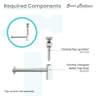 Swiss Madison Bottle Tap Drain with Overflow | Wayfair
