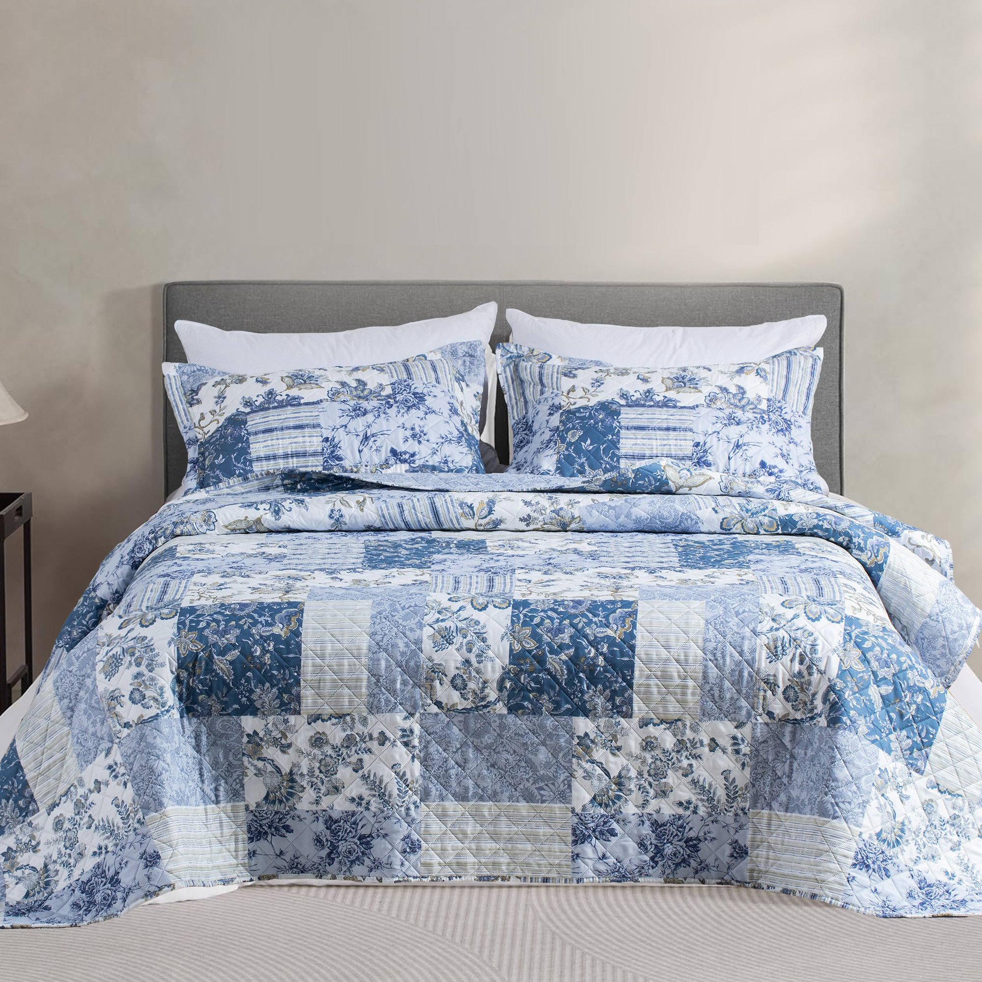 Kasentex Quilt Set - Lightweight Breadspread Coverlet Sets - All Season ...