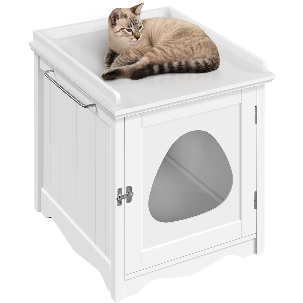 Red Barrel Studio® Sally-Anne Litter Box Enclosure & Reviews | Wayfair