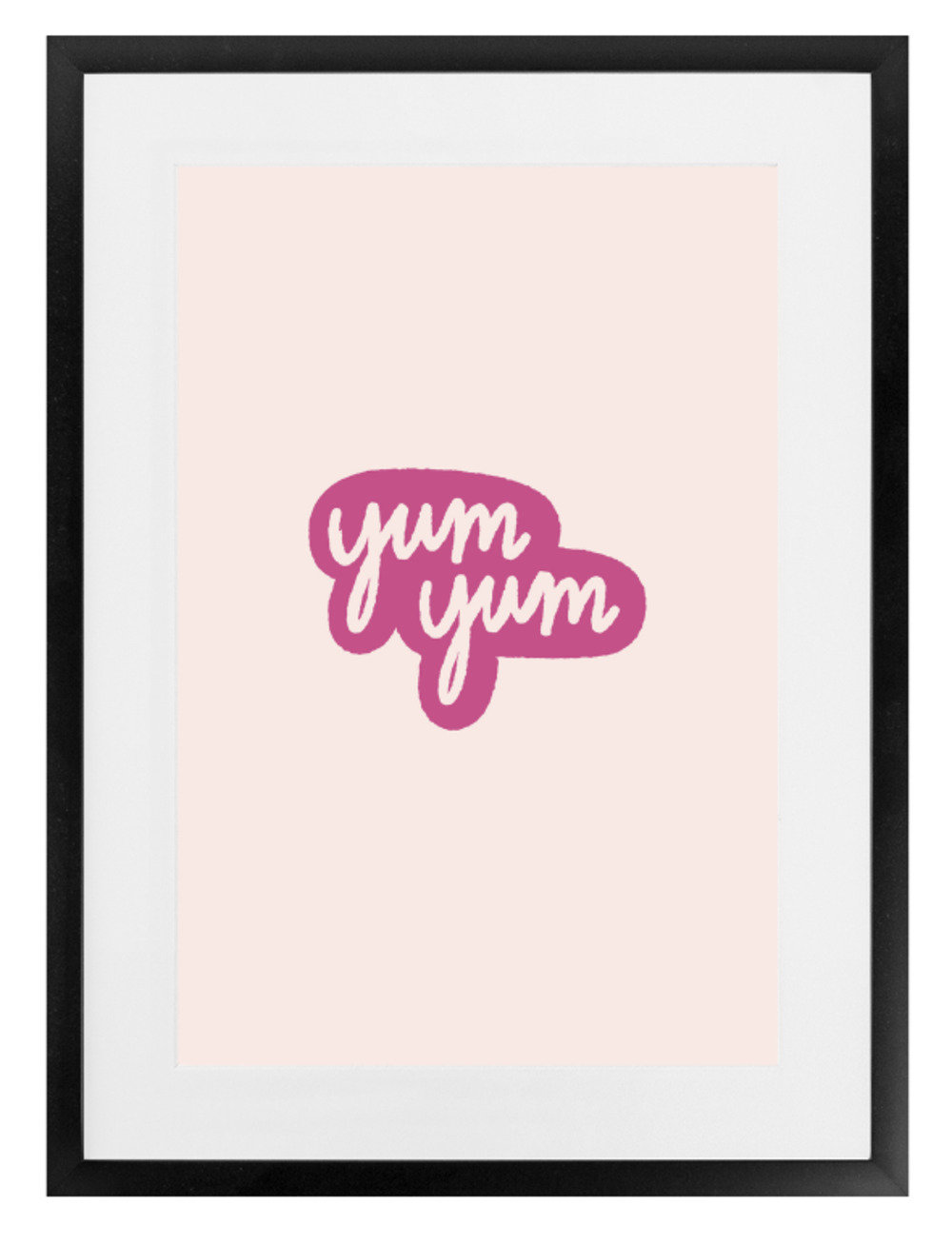 ComfiArt Pink Yum Framed On Paper Print - Wayfair Canada