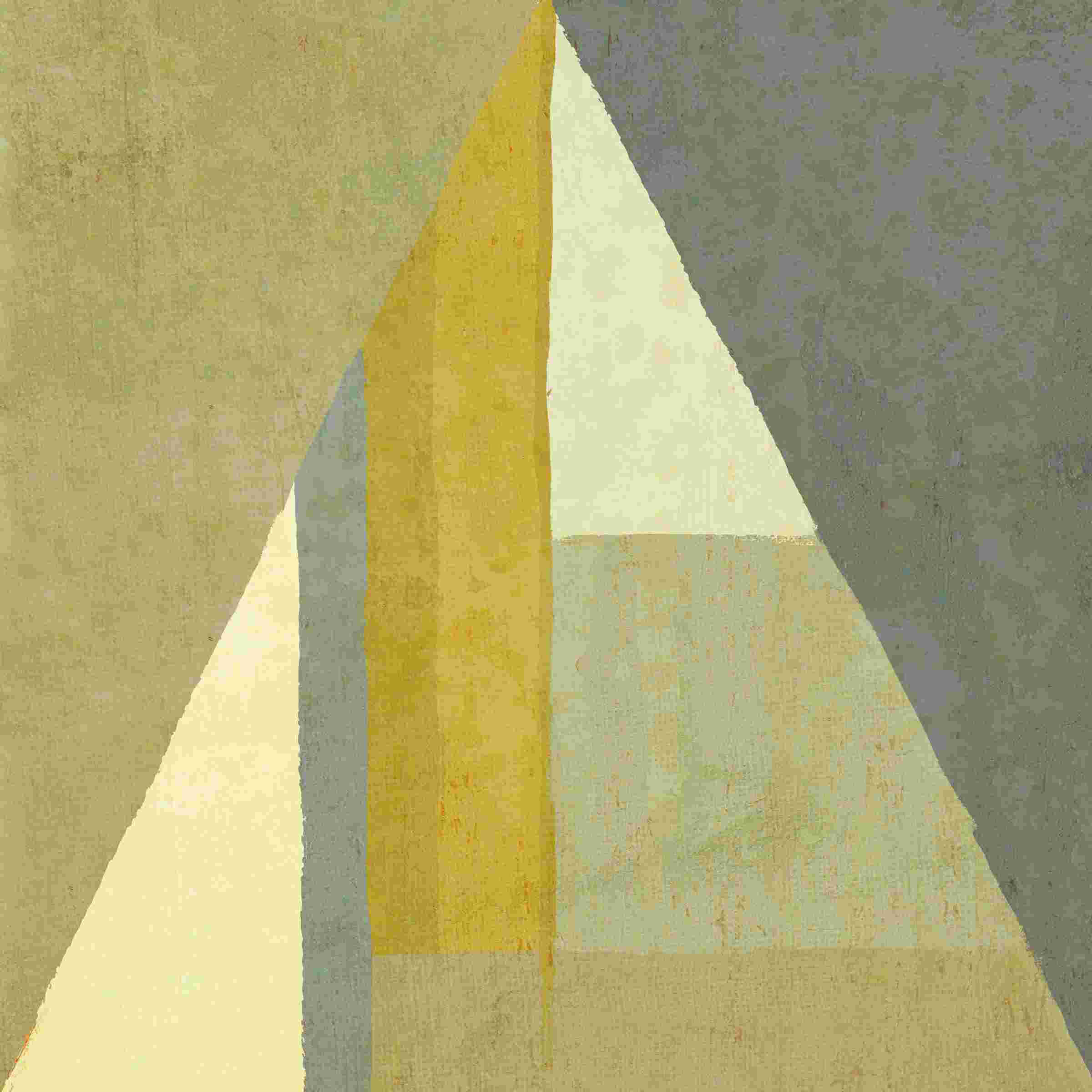 Wrought Studio™ Geo Triangle Soft - Wrapped Canvas Graphic Art | Wayfair