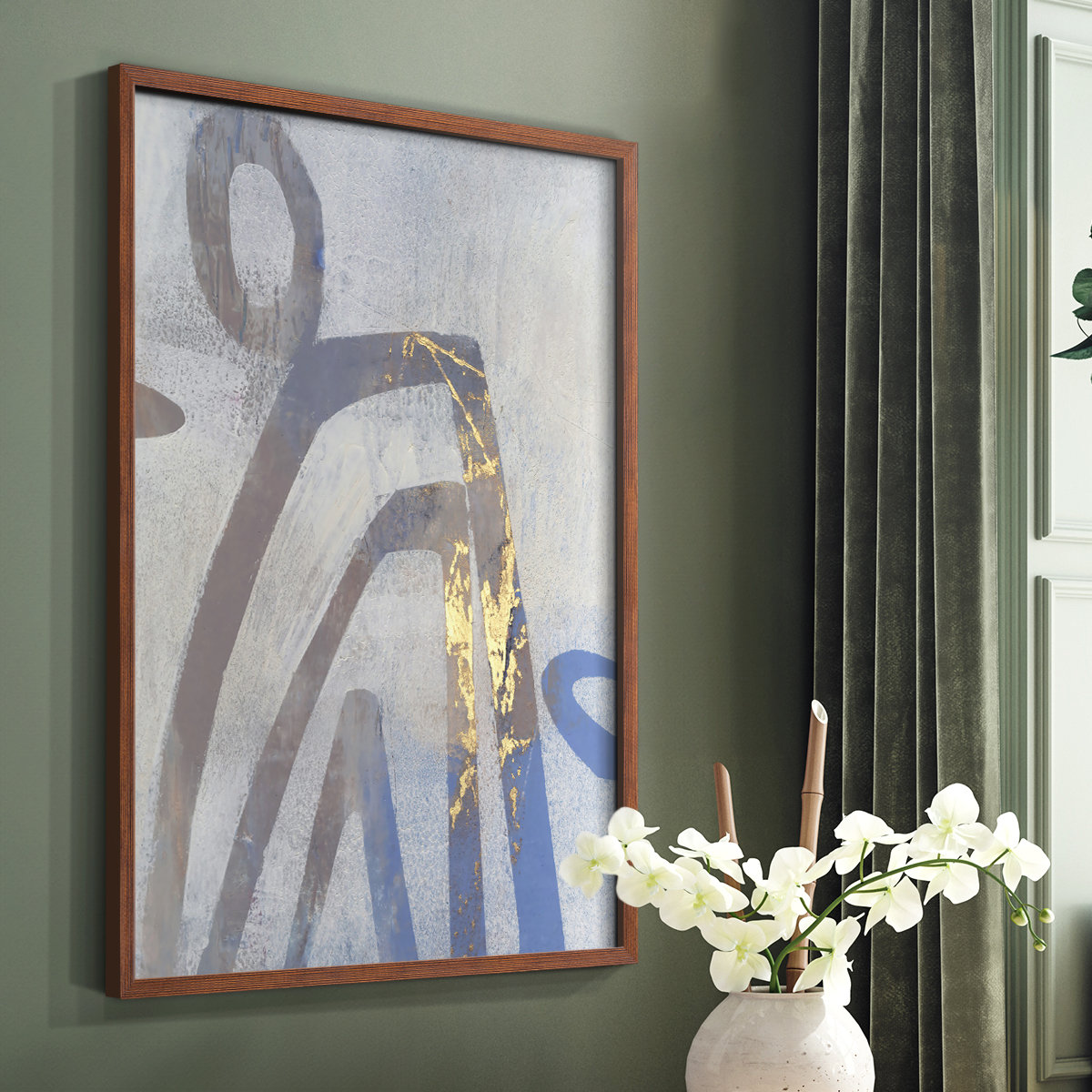 Wrought Studio™ Linx II Premium Framed Canvas - Ready to Hang | Wayfair