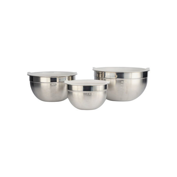 Prime Cook 6 Piece Stainless Steel Mixing Bowl Set & Reviews | Wayfair