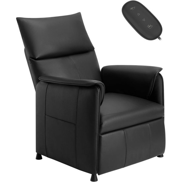 Ebern Designs Recliner Chair, Electric Adjustable PU Recliners Home ...
