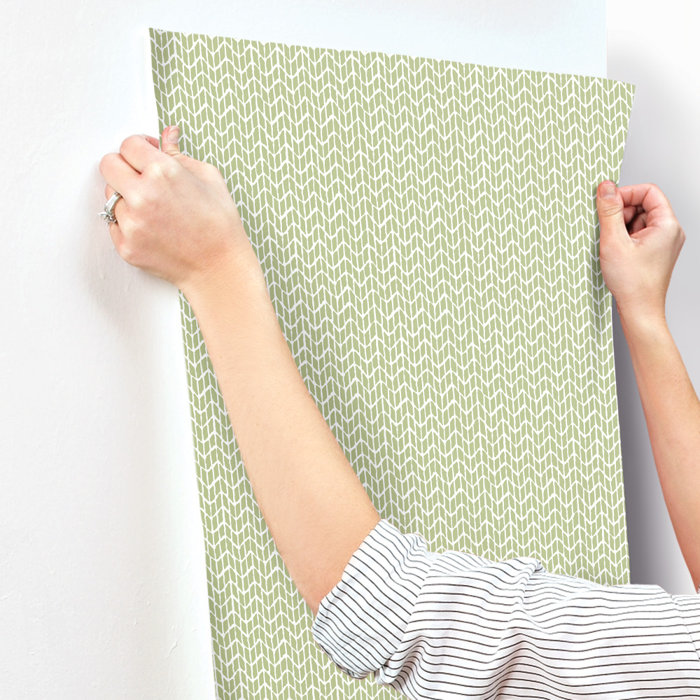 York Wallcoverings Chevron Roll | Wayfair