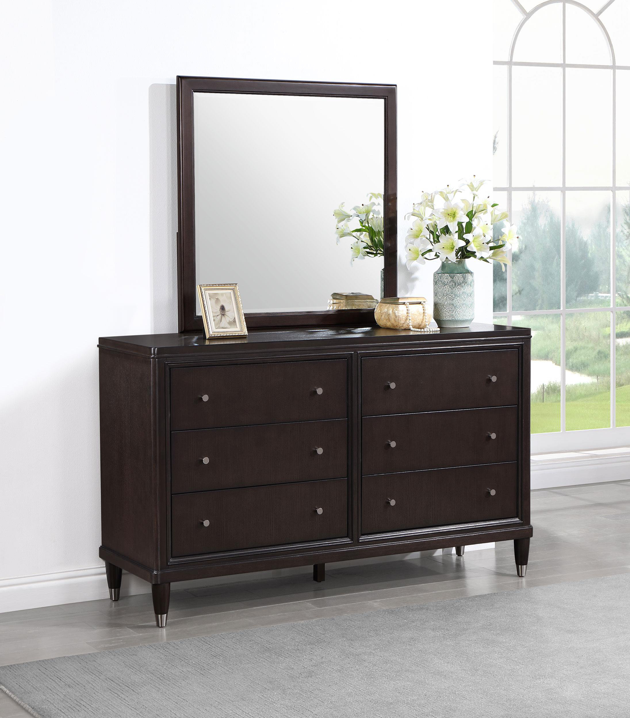 Corrigan Studio® Karnit Dresser And Mirror | Wayfair