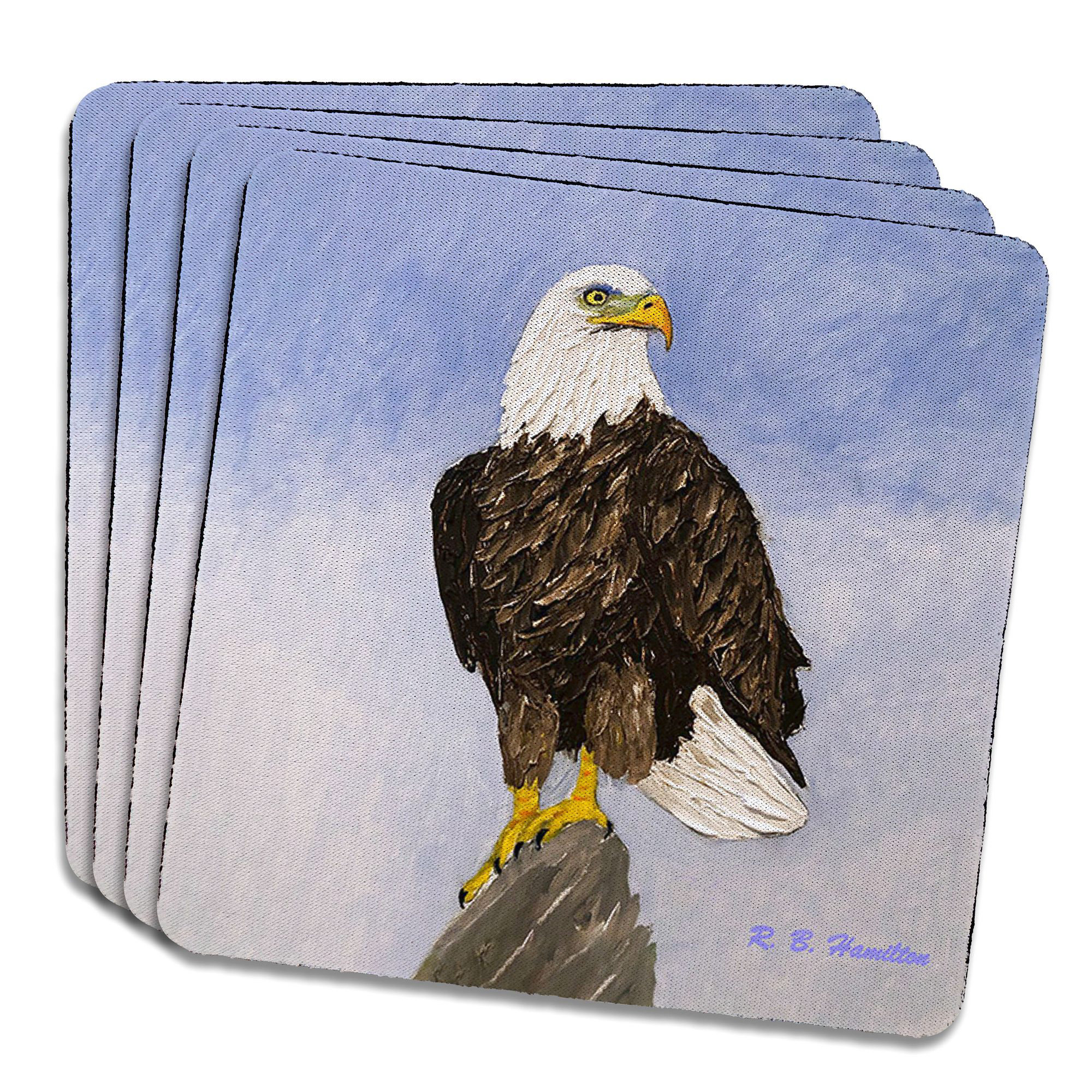 Millwood Pines American Eagle Coaster Set of 4 - Wayfair Canada