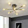George Oliver Beda 7-Light Sputnik Semi Flush Mount - Wayfair Canada