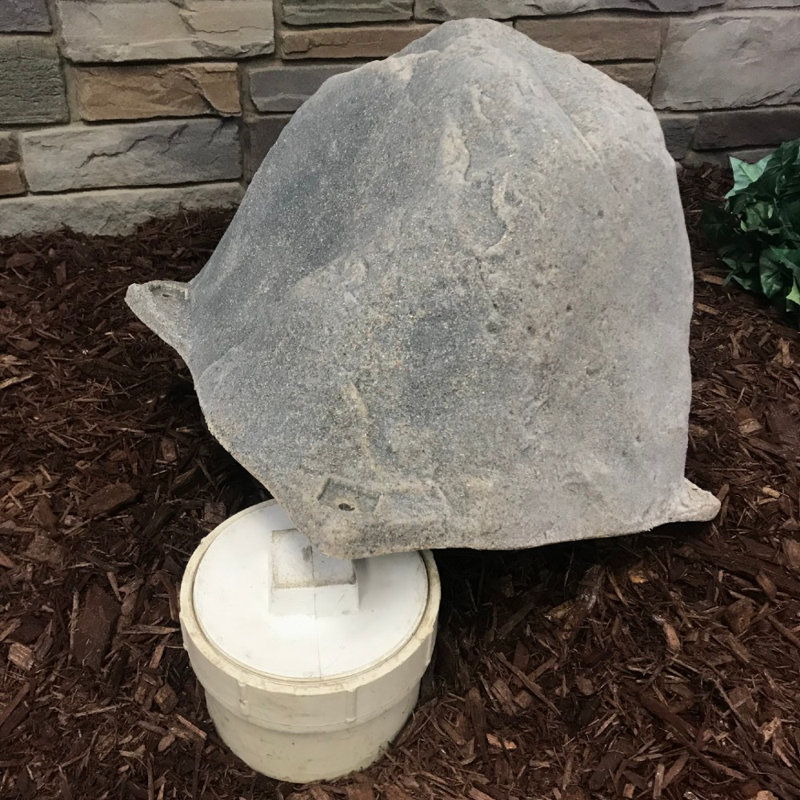 Millwood Pines Hackler Plastic Abstract Faux Rock & Reviews | Wayfair