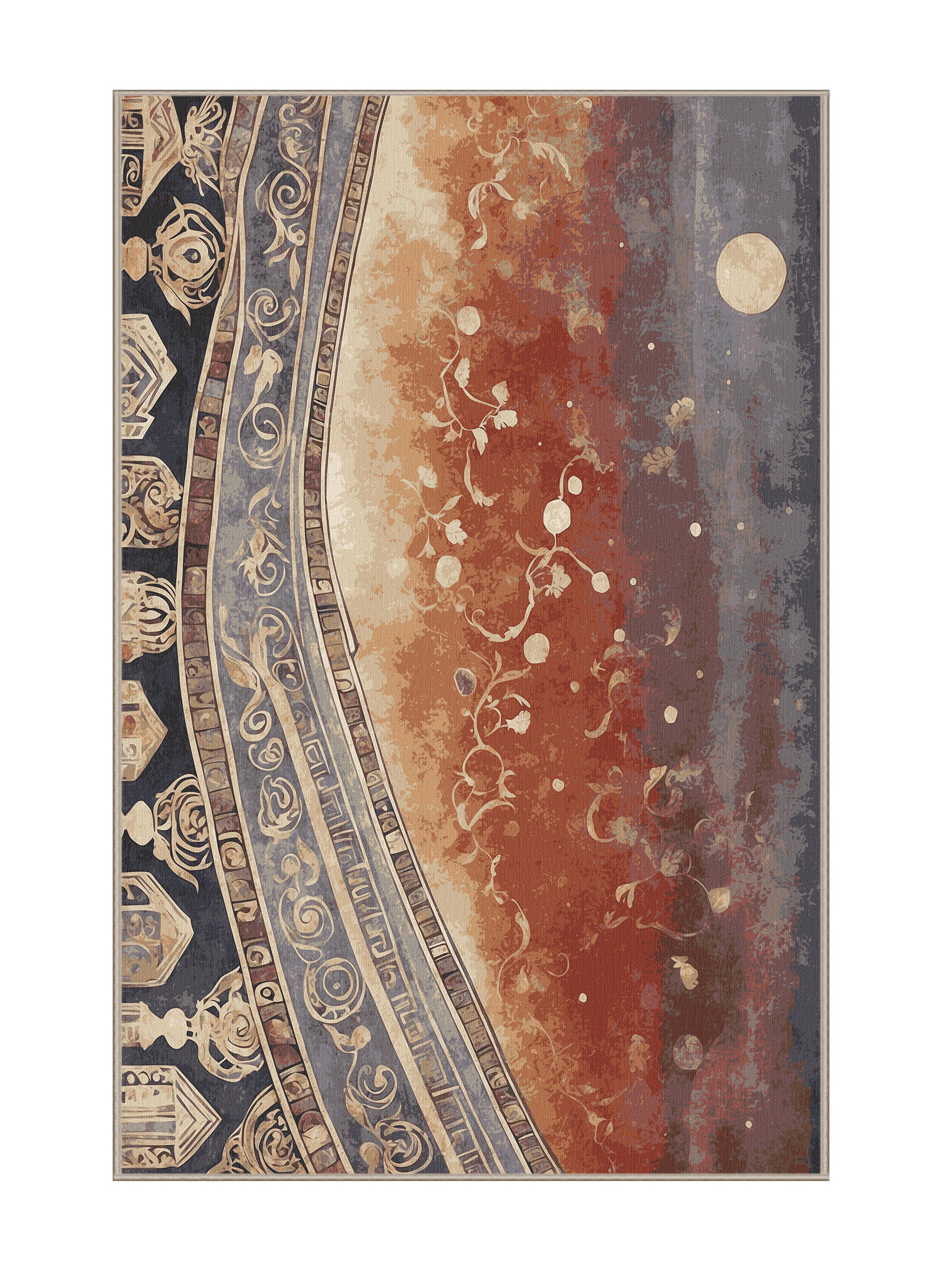 Bungalow Rose Epidaurus Splendor Rug | Wayfair