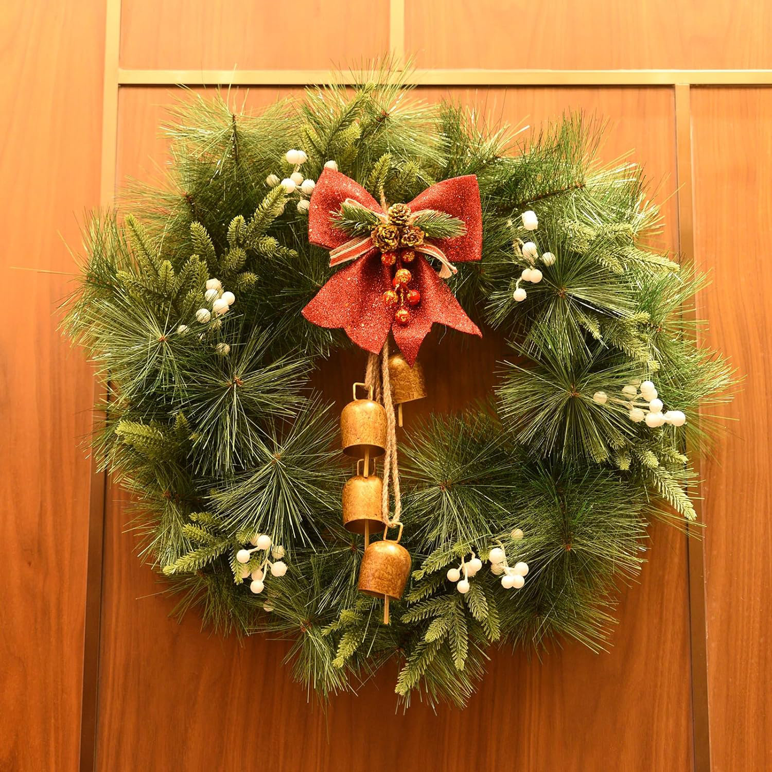 The Holiday Aisle® Metal Vintage Bells with Jute Hanging Rope ...