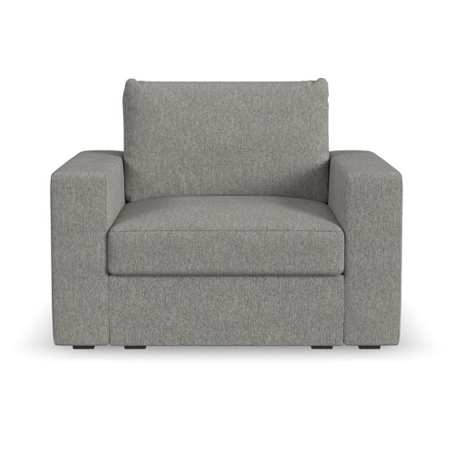 Flexsteel Flex 49" Polyester Modular Wide Arm Armchair | Wayfair
