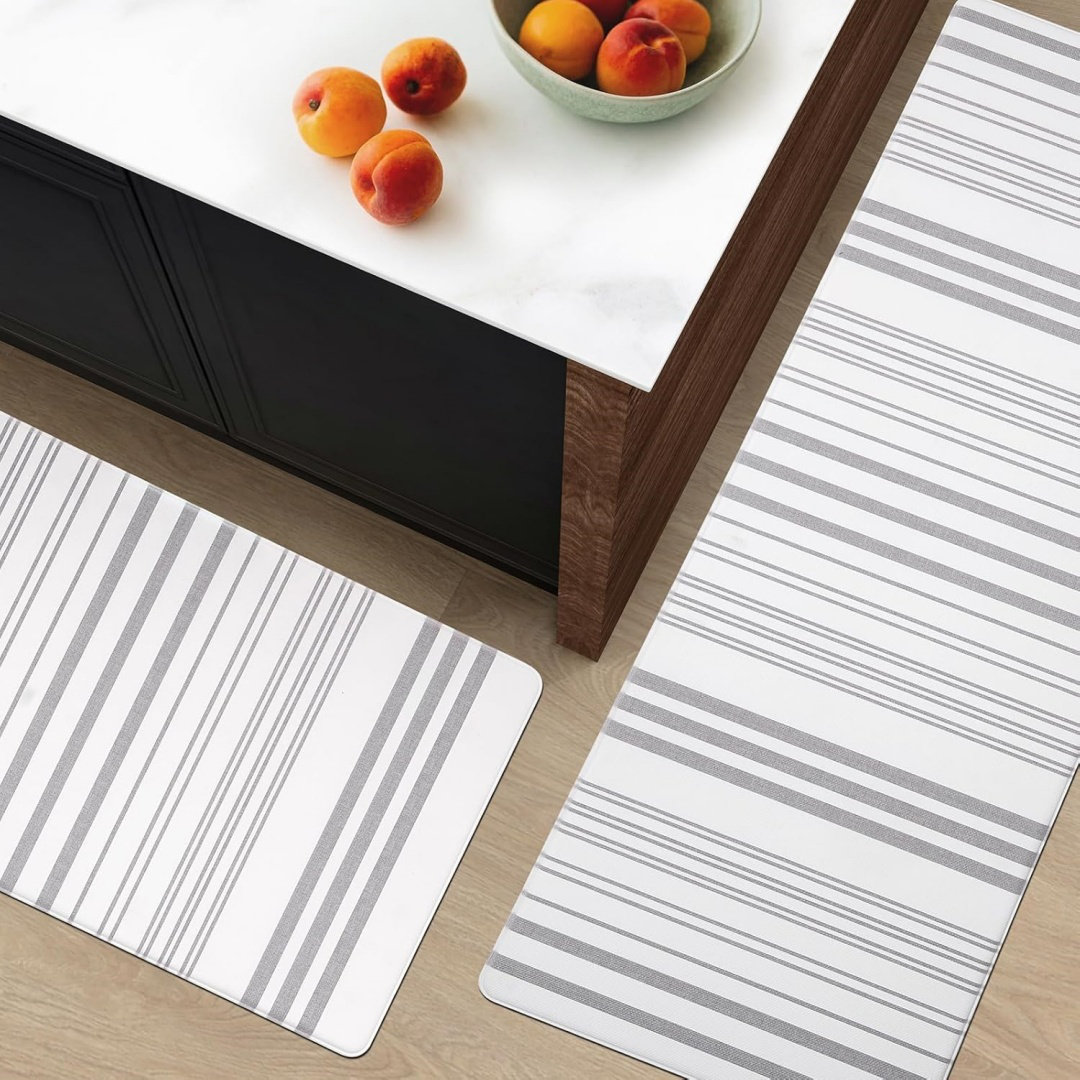 Gracie Oaks Kitchen Mat Set Of 2,Cushioned Foam Kitchen Mats For Floor ...