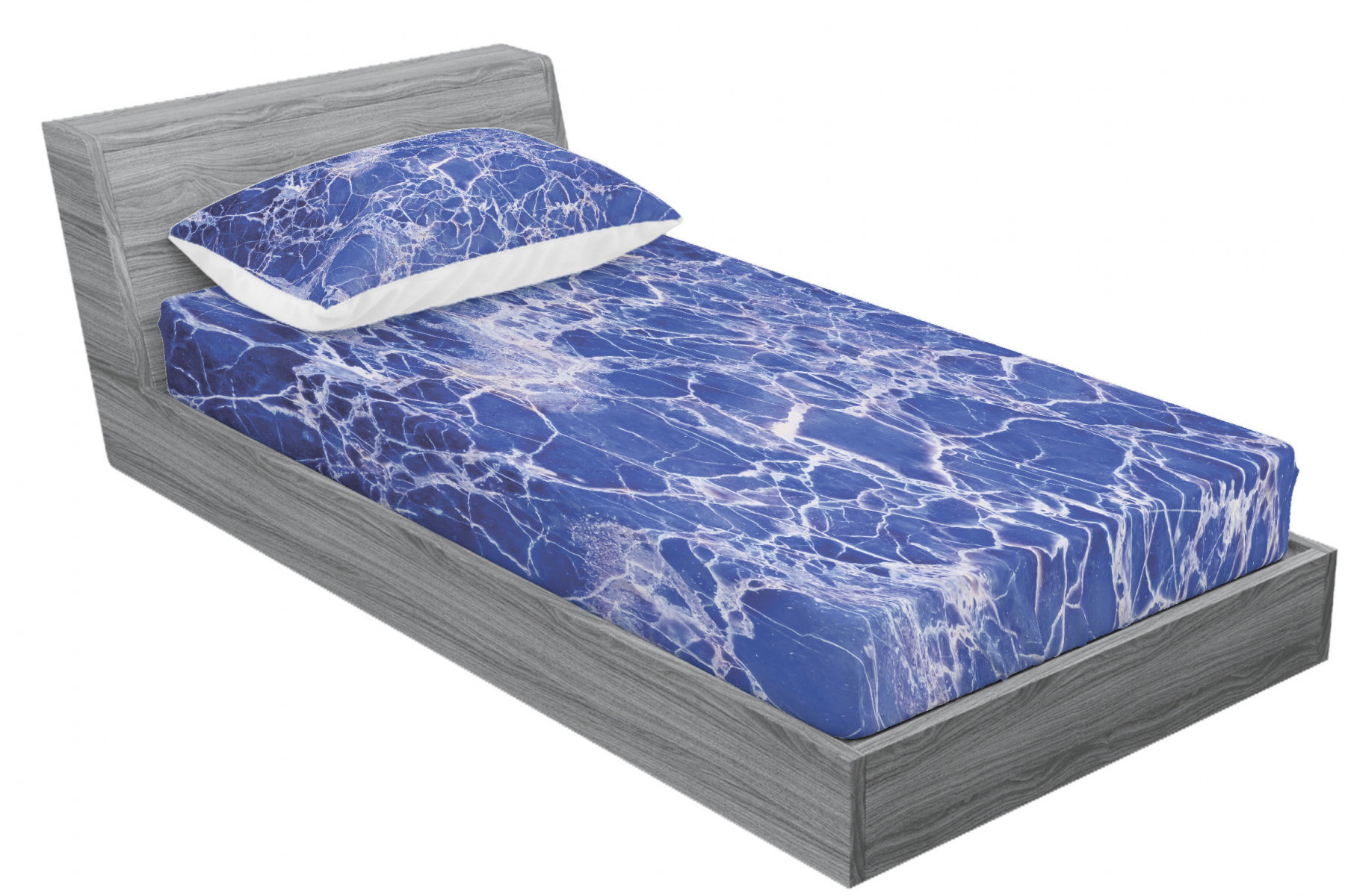 Ambesonne Marble Abstract Microfiber Sheet Set | Wayfair