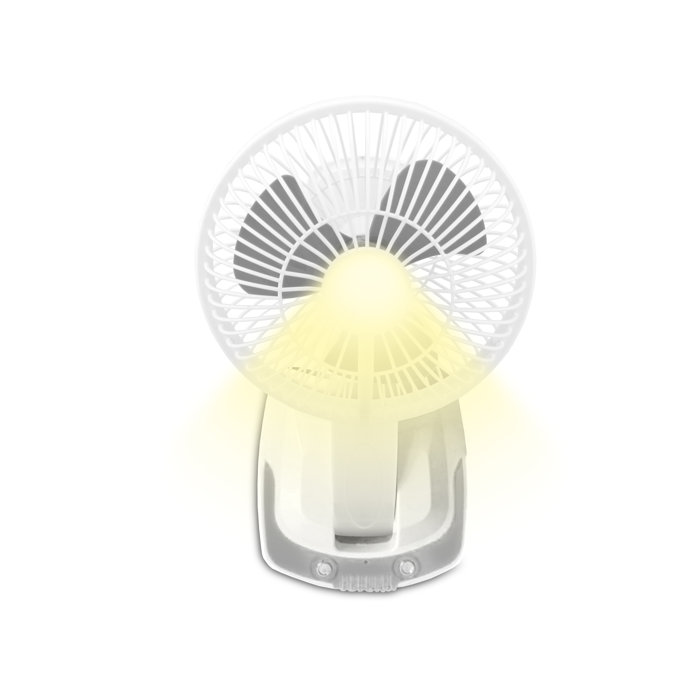TPro Technical Pro Adventure Series Rechargeable Desk/wall Fan With Led ...