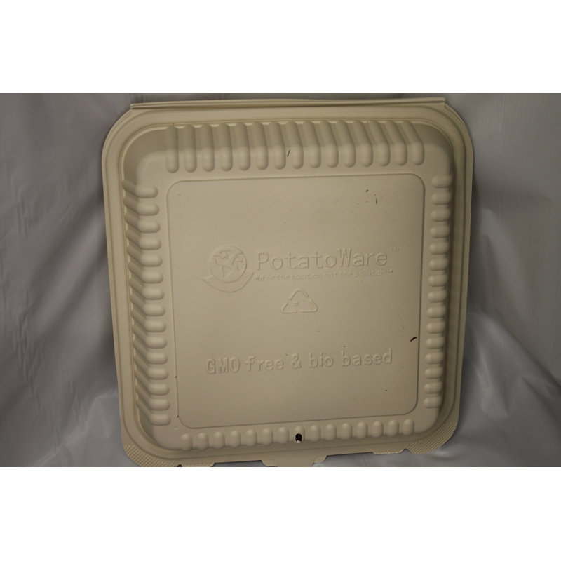 Earth-To-Go PotatoWare™ 1-Compartment Clamshell | Wayfair