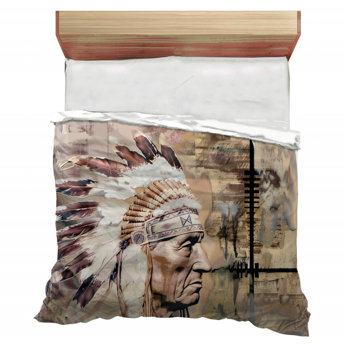 VisionDecor Abstract Fluid Dynamic Bedding | Wayfair