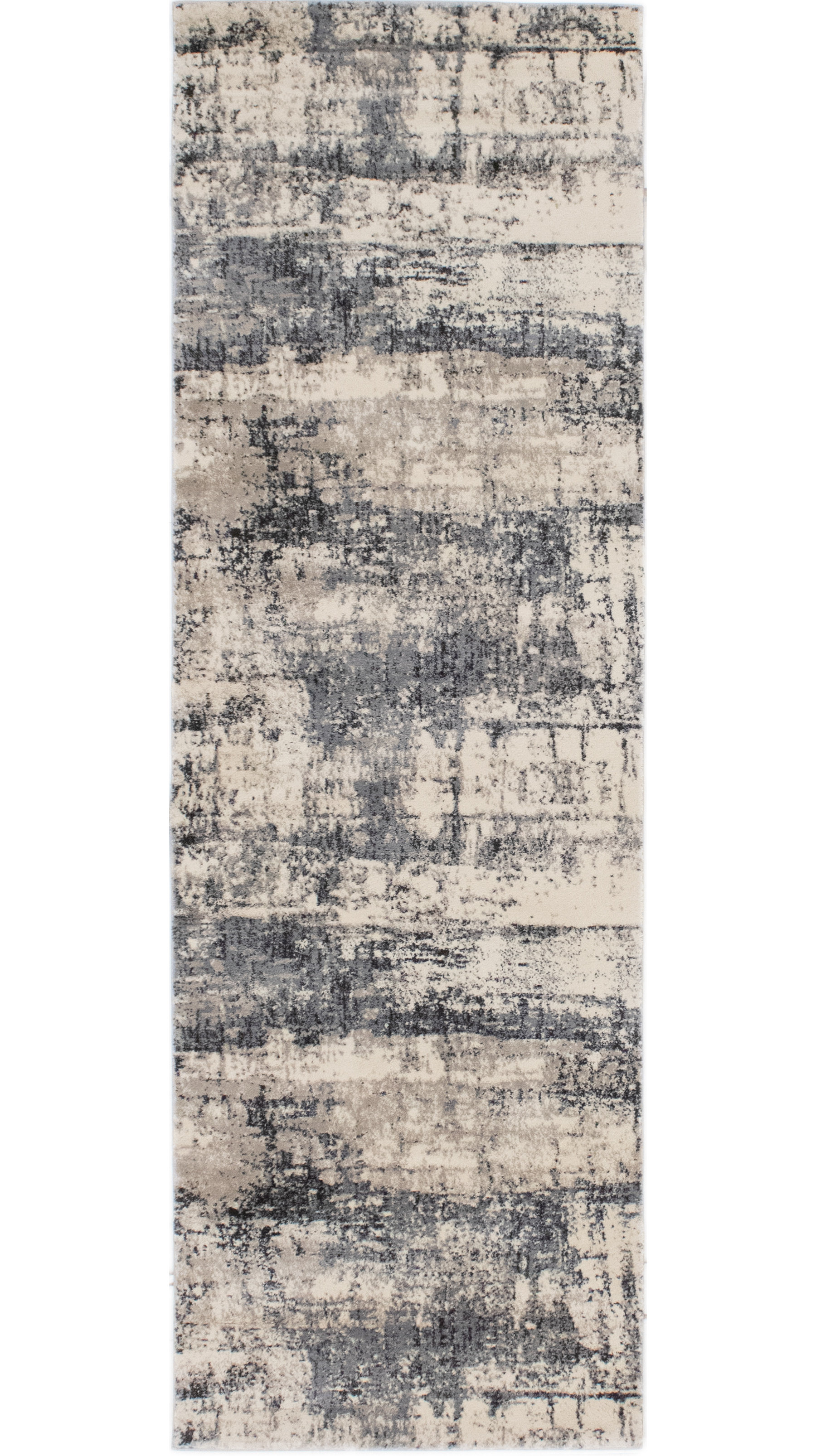 17 Stories Kelson Abstract Ivory/Grey Area Rug & Reviews | Wayfair