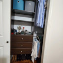 Dotted Line™ Liz 36'' - 60'' Closet System (Can Be Cut To Fit ...