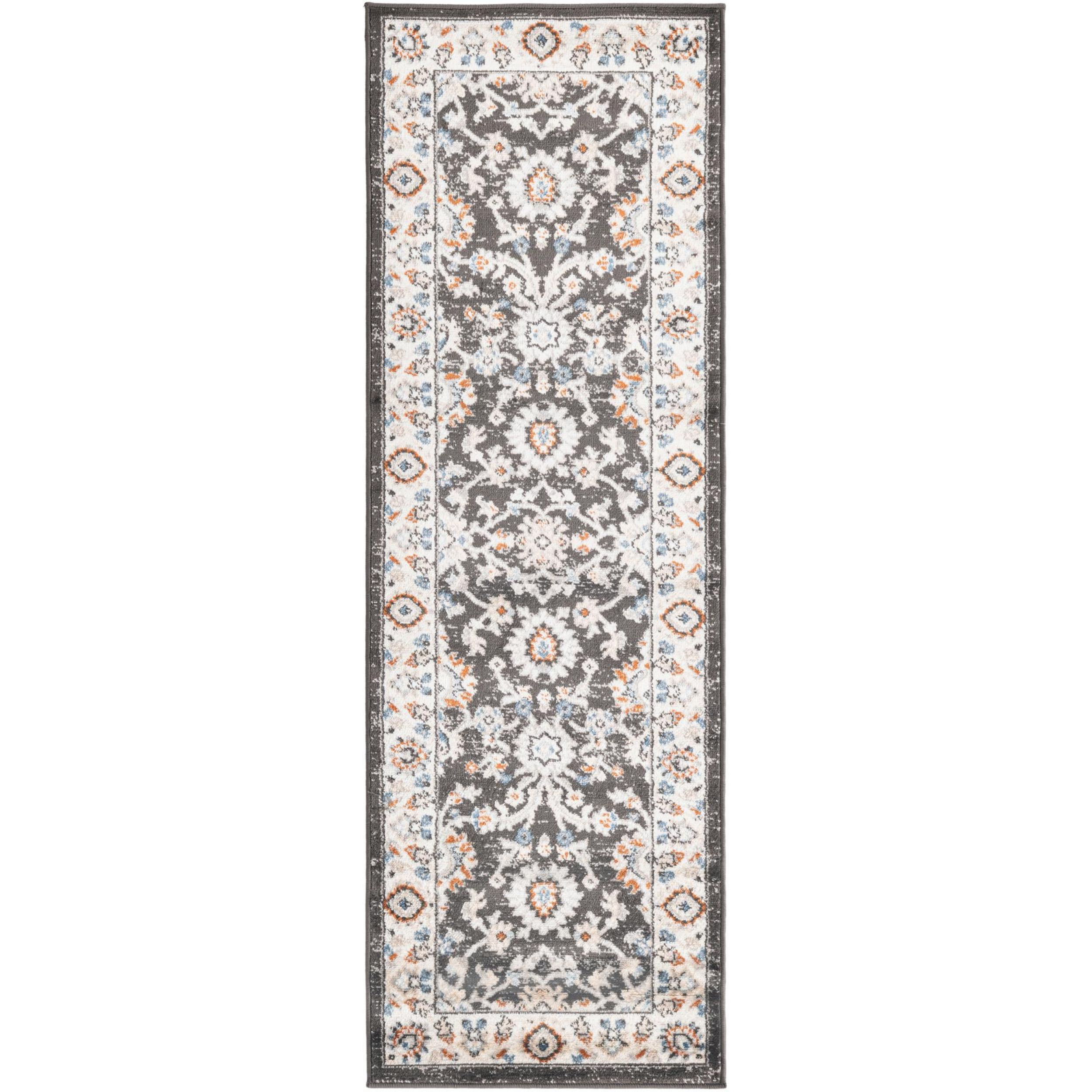 Charlton Home® Contemporary Aden Runner Rug Fume Gray Color | Wayfair