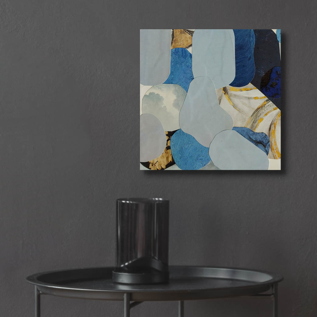 Wrought Studio™ 'Blue Monsoon 2' by Coco Good Acrylic Glass Wall Art ...