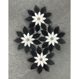 Marble Floor Tile You'll Love | Wayfair