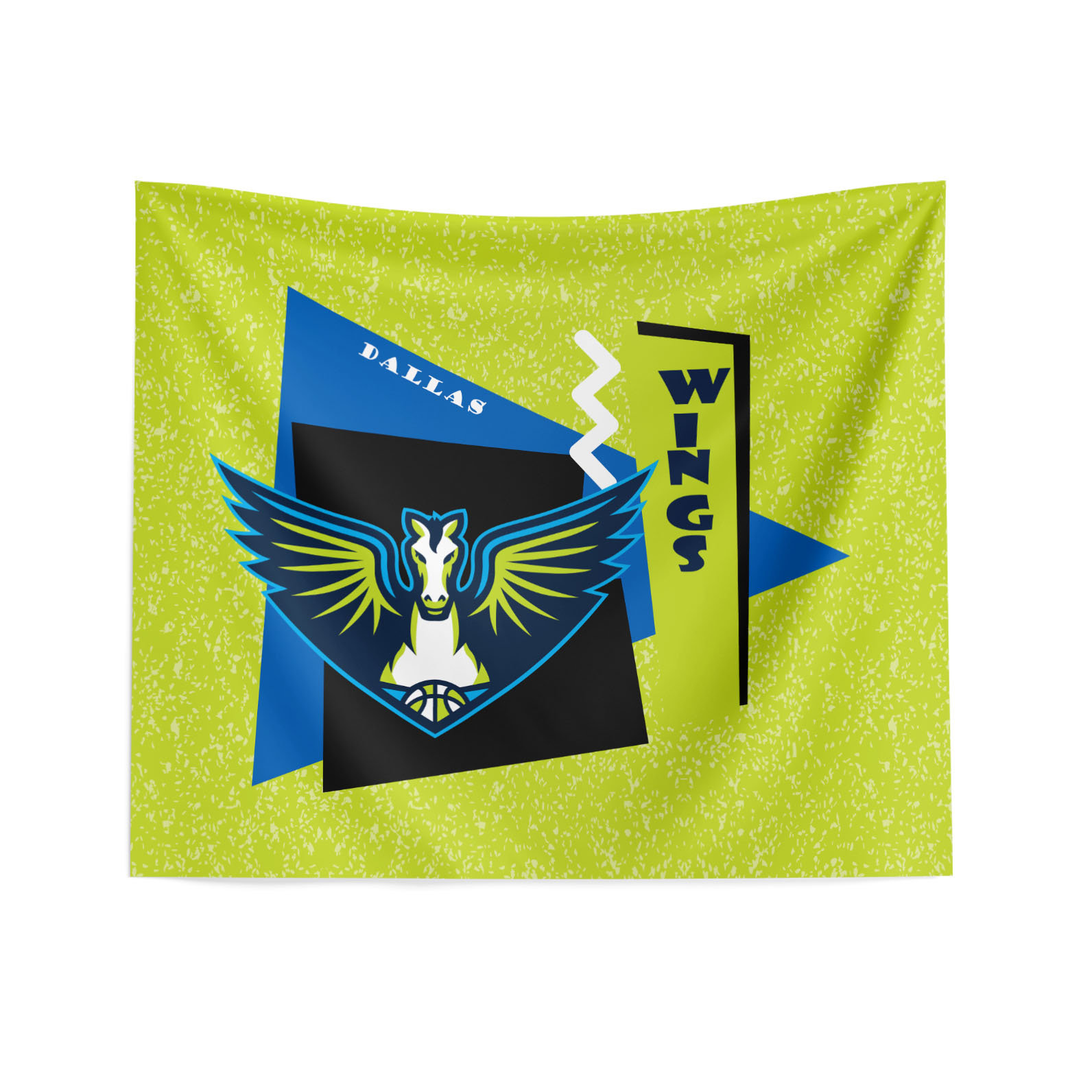 Wrought Studio™ WNBA Funky Fresh Printed Wall Hanging Tapestry ...