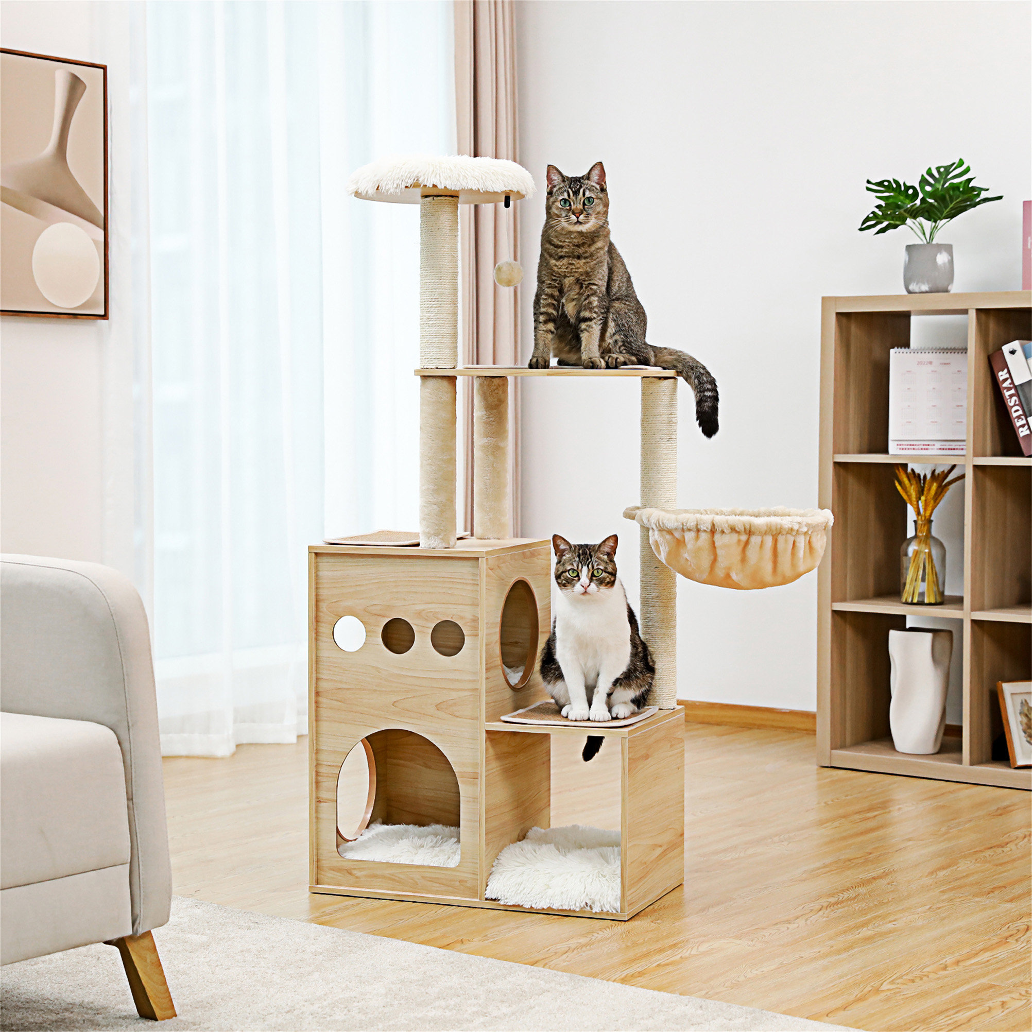 George Oliver Modern Deluxe Castle Cat Furniture - Wayfair Canada