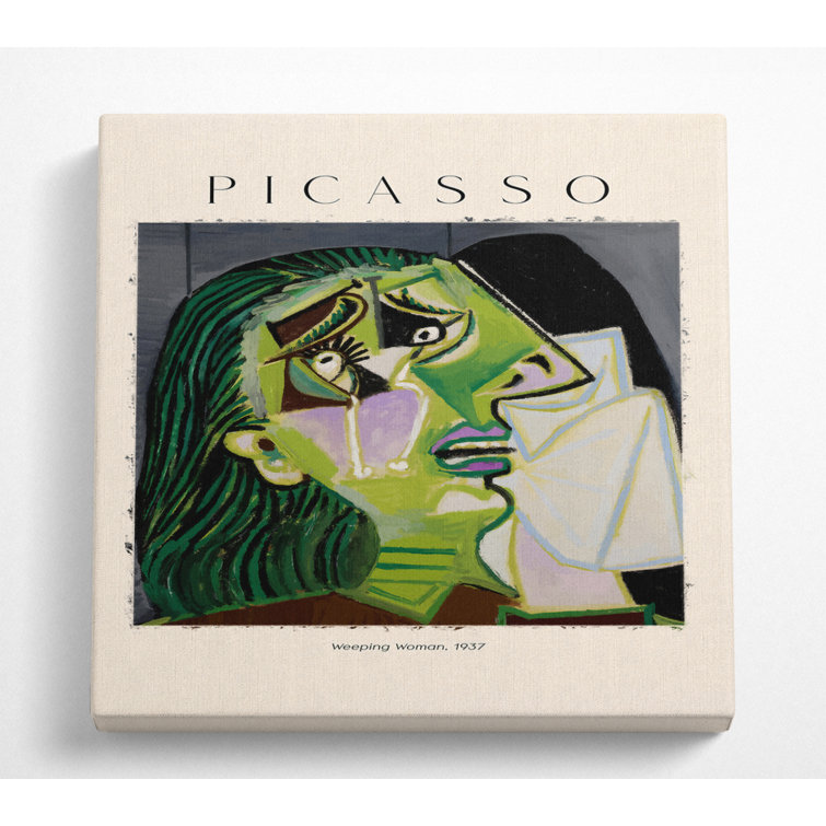 ClassicLiving Weeping Woman, 1937 by Pablo Picasso - Wrapped Canvas Art ...