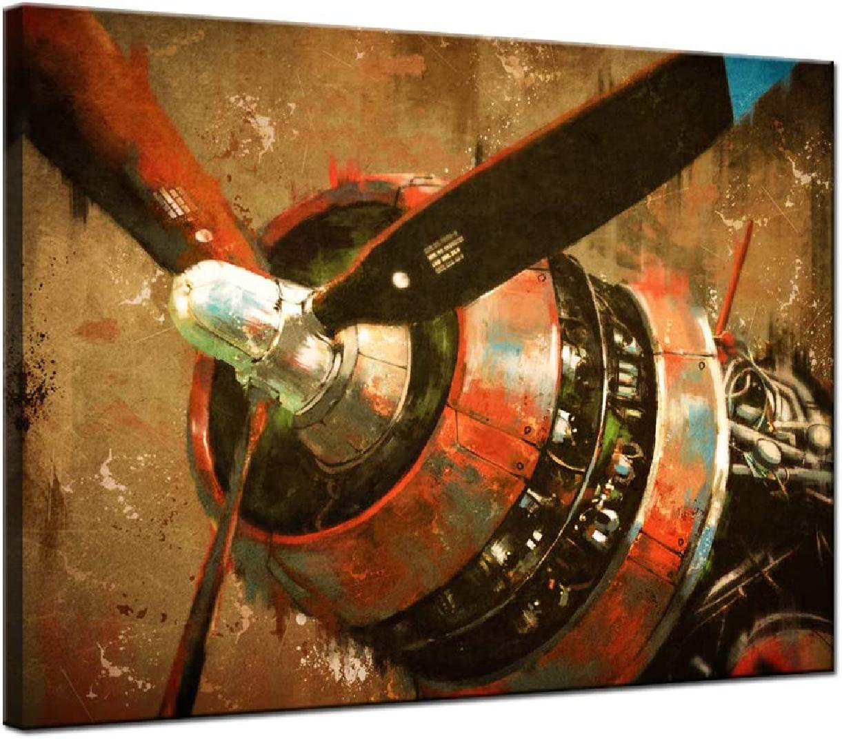 Vintage Airplane Paintings