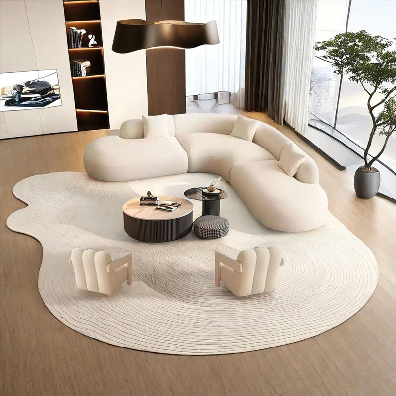 Danbenla design Curved meeting corner shaped sofa | Wayfair