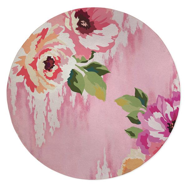 Red Barrel Studio® Floral Rug | Wayfair