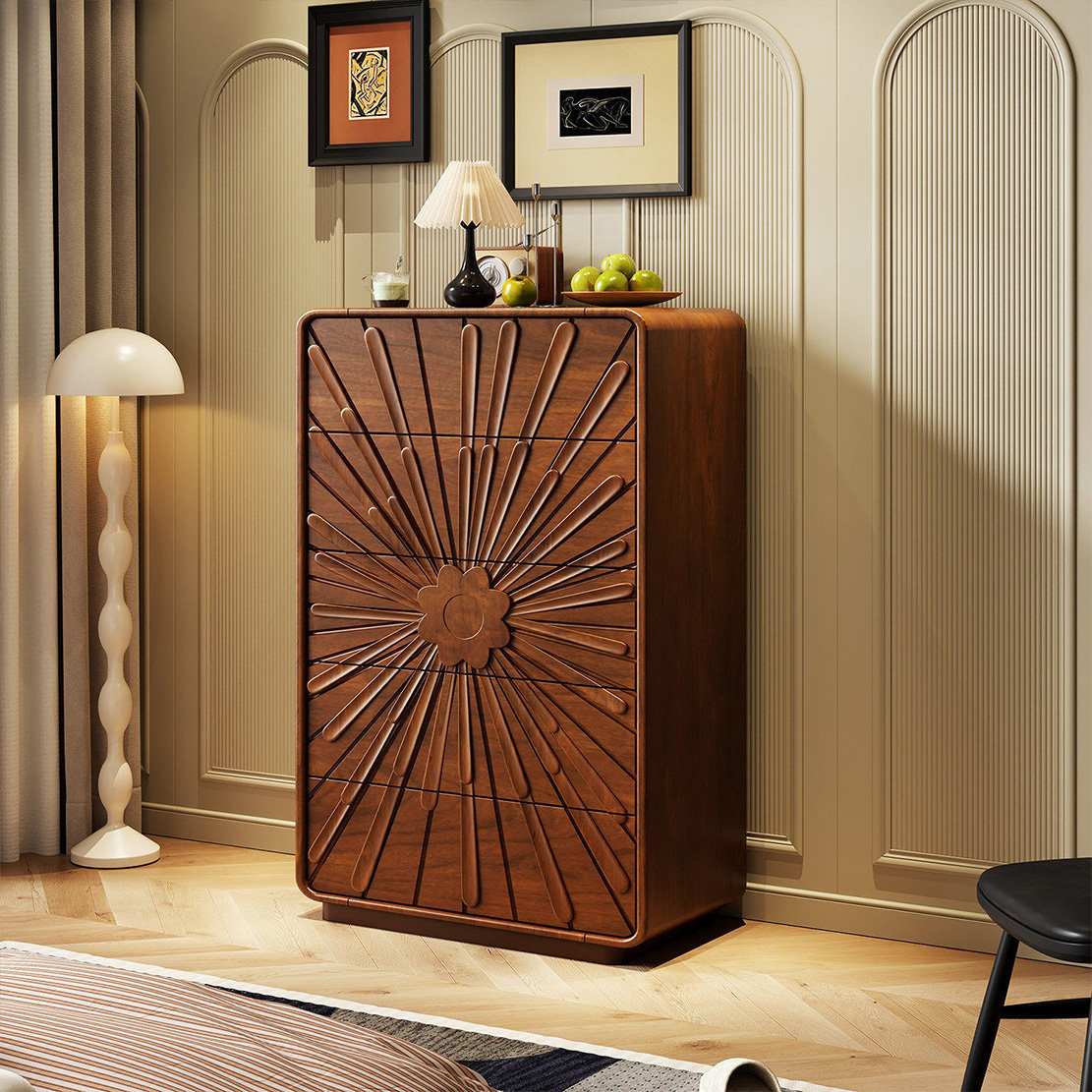 Millwood Pines Fully floor-standing decorative cabinets | Wayfair