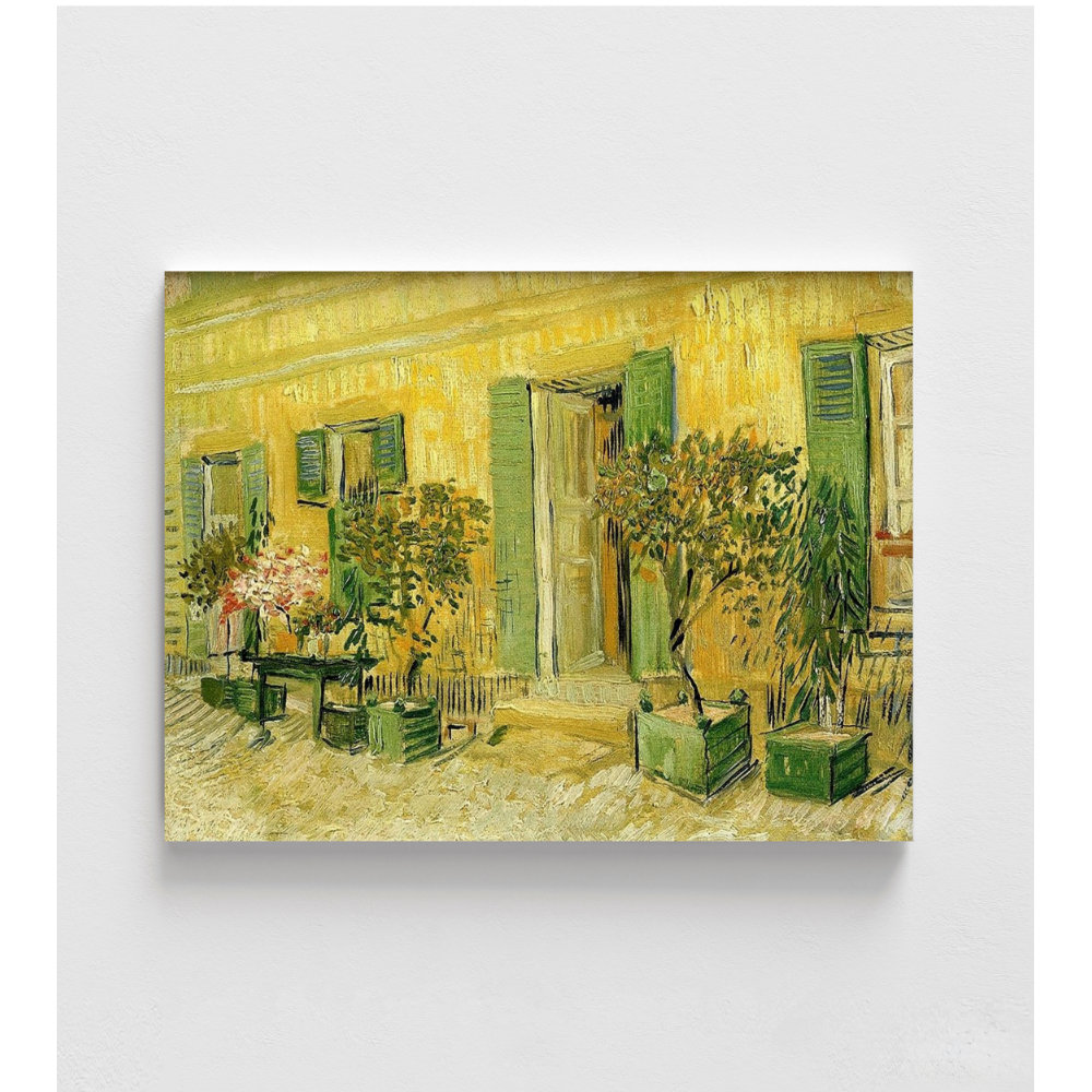 WeFrameArt Restaurant At Asnieres By Vincent Van Gogh, Bar Wall Art ...