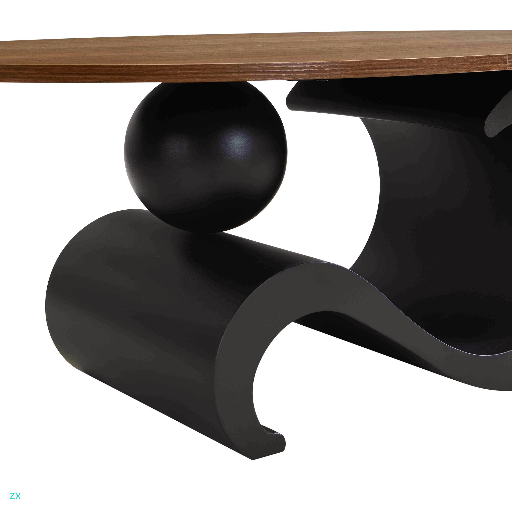 Alcott Hill® Nesting Coffee Table Set Of 2, Oral And Round Coffee Table ...