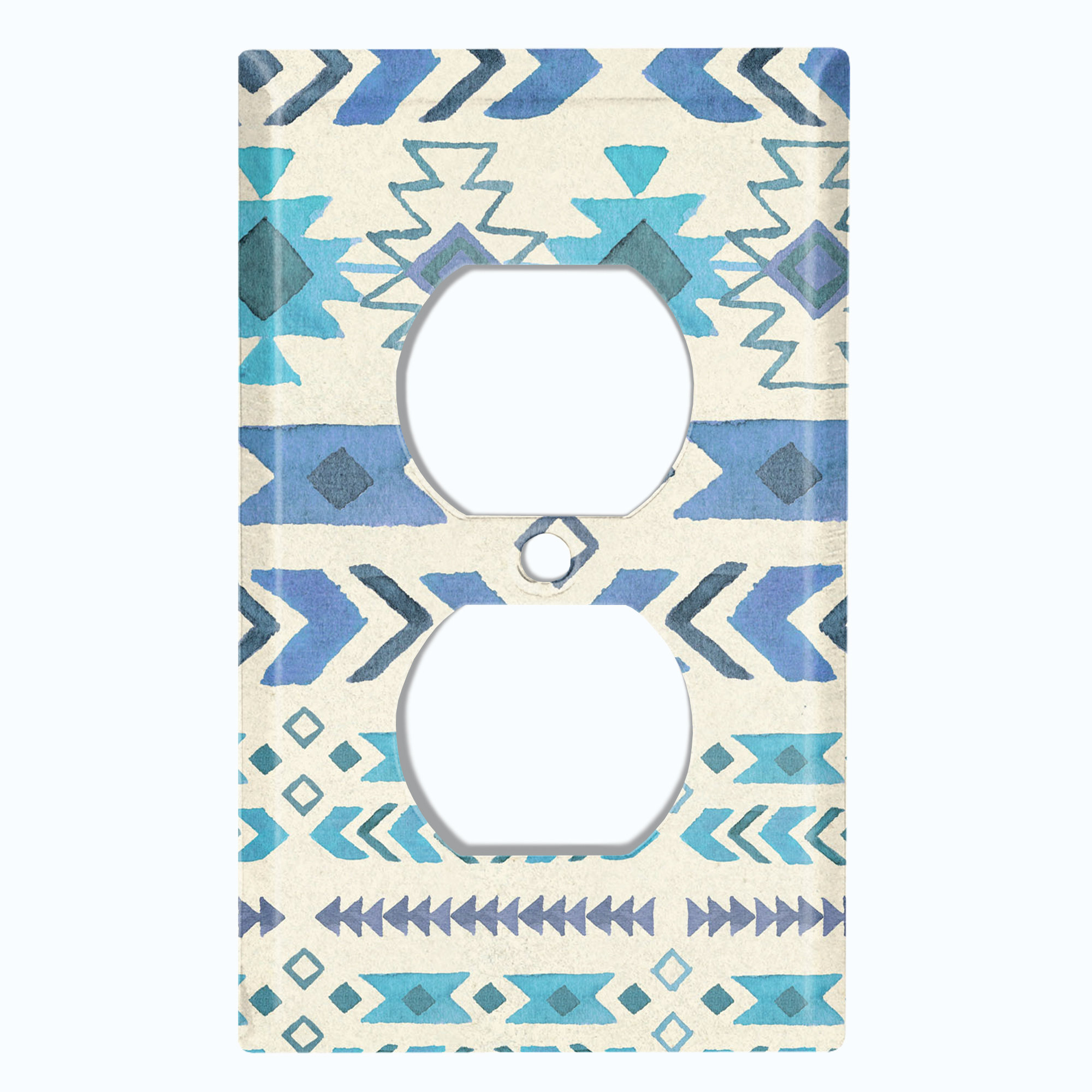 WorldAcc Indian Native Tribal 1-Gang Duplex Outlet Wall Plate - Wayfair ...