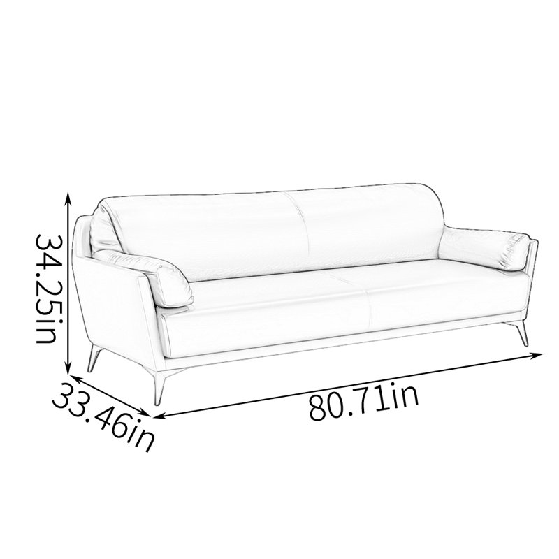 Danbenla design Modern simple solid wood sofa | Wayfair