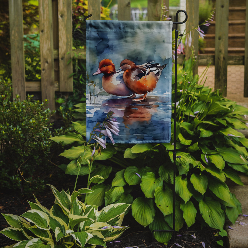 Caroline's Treasures Redhead Duck Garden Flag_DAC3264 | Wayfair