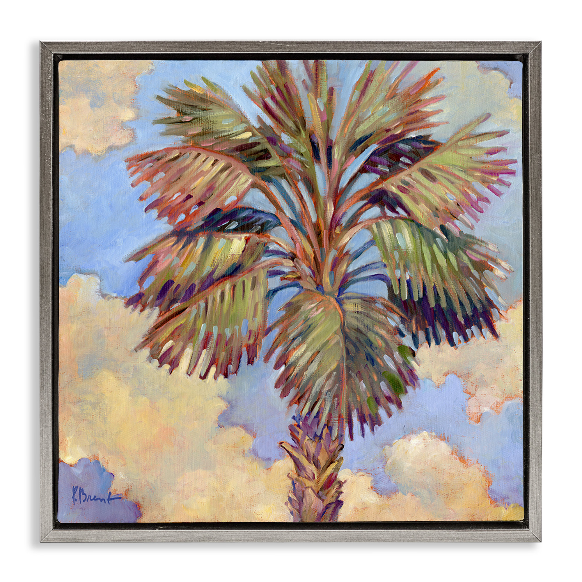 Bay Isle Home™ Santa Rosa Palm Floater Canvas Wall Art by Paul Brent ...