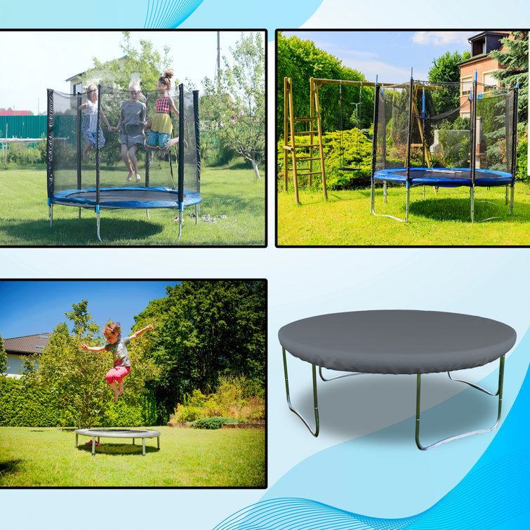 Covers & All HeavyDuty Waterproof Outdoor Round Trampoline Cover ...