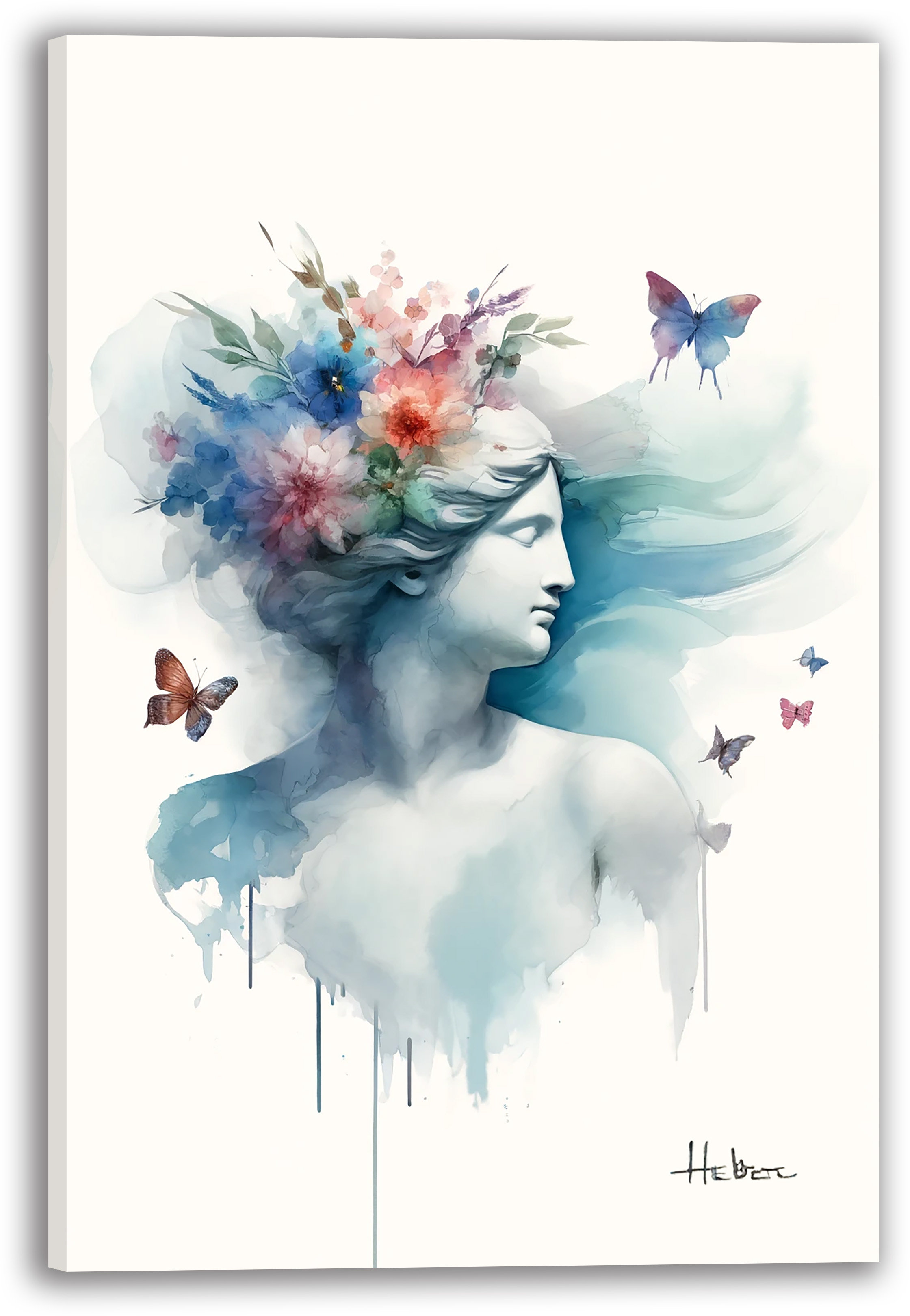 Winston Porter Ethereal Dance - Wrapped Canvas Print | Wayfair