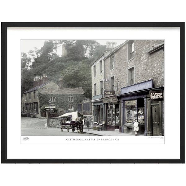 The Francis Frith Collection Clitheroe, Castle Entrance 1921 - Single ...